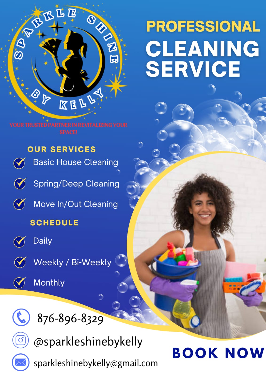 Sparkle Shine By Kelly – Your trusted partner in revitalizing your space